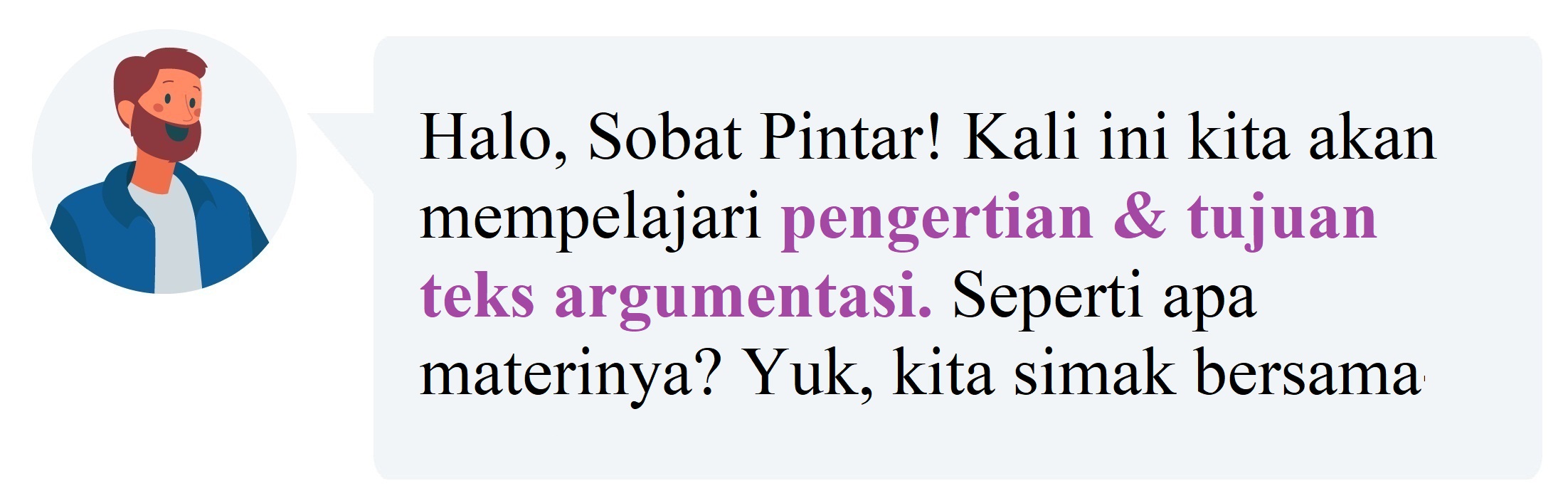 Materi Bahasa Indonesia (Wajib) - Teks Argumentasi Kelas 11 - Belajar ...