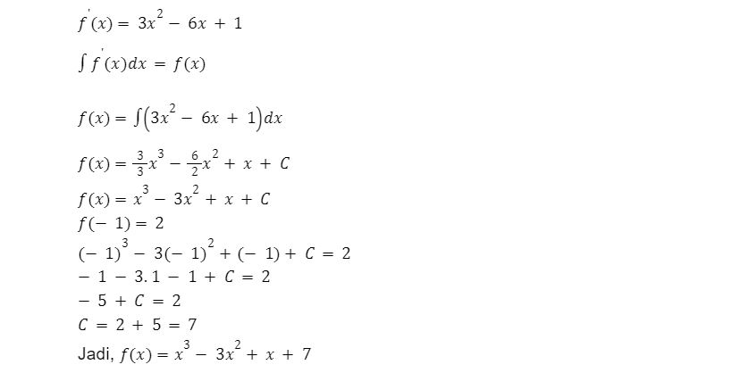 Memahami Integral Matematika: Fungsi, Rumus, dan Contoh Soal