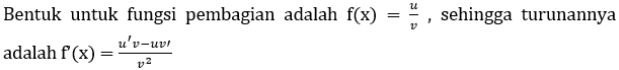 Turunan Fungsi Aljabar-Pengertian, Rumus, Aplikasi, Contoh Soal