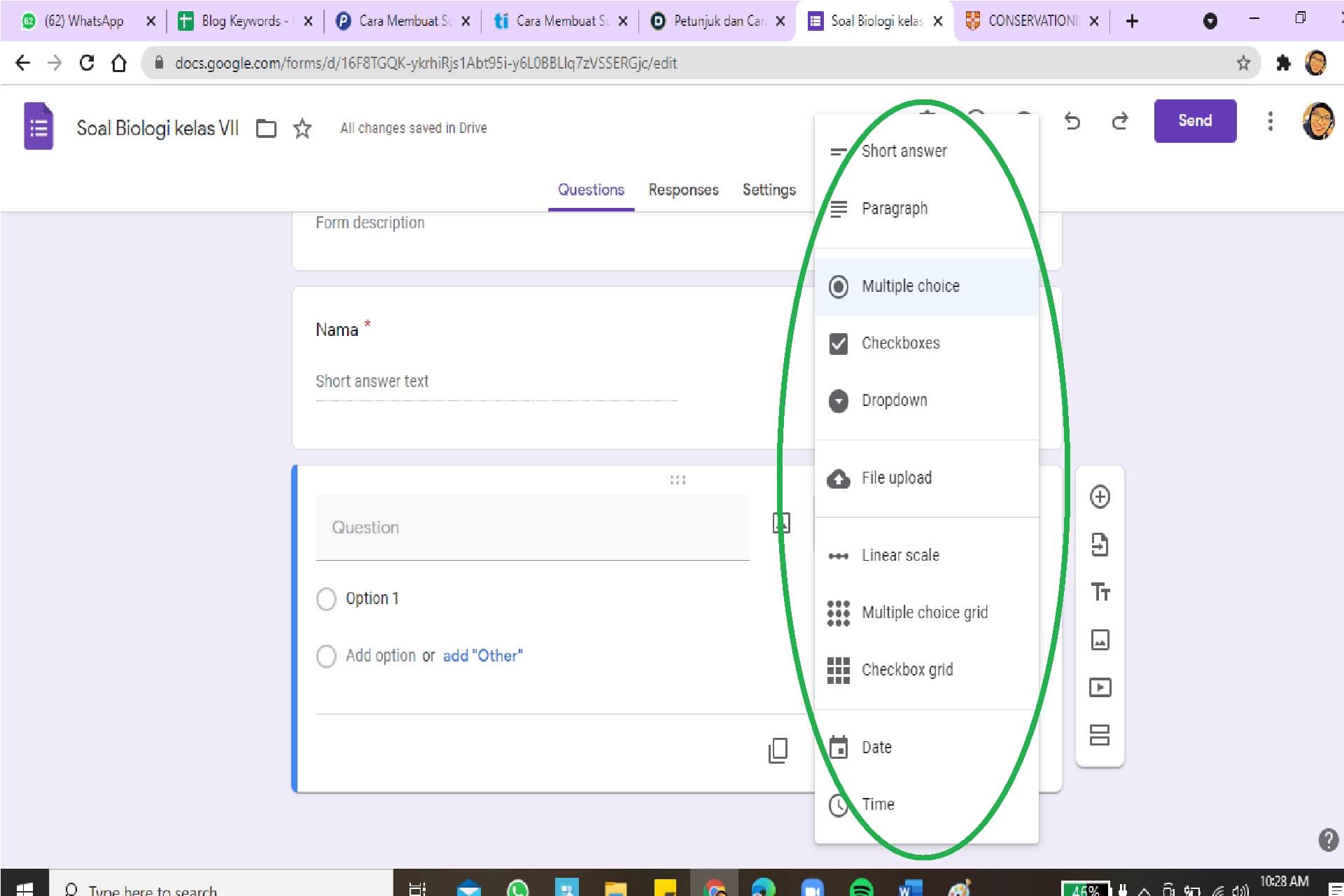 Cara Membuat Soal di Google Form yang Harus Guru Tahu